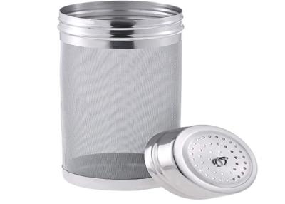 China 18CM x 7CM Stainless Steel 304 316 Beer Dry Hopper Filter with 300 Micron Mesh Hop Strainer Cartridge for sale