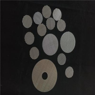China Woven Wire Mesh Extruder Screen Filters And Pressed Components 100 Micron 200 Micron for sale