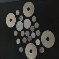 China 10-1800 Mesh Filter Disc Used in PP/PS Sheet Extruder And PE/LDPE Film for sale