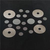 China 200 Micron Extruder Screen Pack For Melt Filtration And Extrusion Process for sale