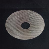China 40Mesh 60Mesh 80Mesh Extruder Screens And Polymer Filters Diameter 200Mm 300Mm for sale