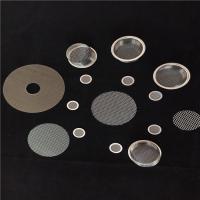 China Stainless Steel Extruder Screen Wire Mesh For Polymer Filtration 220Mm 250Mm Reusable And Washable for sale