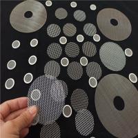 China 200 Micron Extruder Screen Pack For Melt Filtration And Extrusion Process for sale