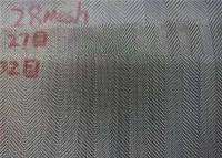 China 28mesh 30mesh  Steel Herringbone Mesh Filter Disc For Plastic Exreuder for sale