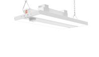 China 85W 110W 135W Low Bay LED Light Fittings Slim Linear Foldable LED Shop Lights Low Bay 140lm/W for sale
