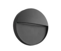 China Outdoor LED Wall Light Fixture Circular Square Garden Wall Mounted Lights Customized Color for sale