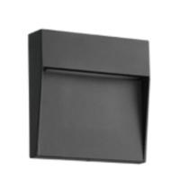 China Outdoor LED Wall Light Fixture Circular Square Garden Wall Mounted Lights Customized Color for sale