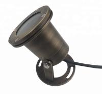 China Outdoor LED Underwater Light Head Adjustable IP68 Underwater Fountain Lights for sale