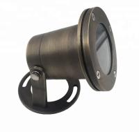 China Outdoor LED Underwater Light Head Adjustable IP68 Underwater Fountain Lights for sale