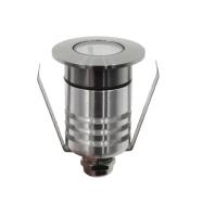 China Recessed LED Underground Lights IP67 In Ground Garden Lights Stainless Steel DC12V 1W 3W for sale