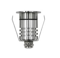 China Recessed LED Underground Lights IP67 In Ground Garden Lights Stainless Steel DC12V 1W 3W for sale