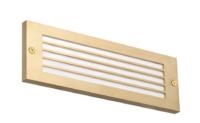 China Brass Color 3W 6W Exterior Step Lights LED DC12V Stainless Steel Outdoor Step Lights for sale