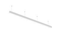 China 115lm/w LED Linear Light Fixtures 4ft 5ft Suspended Mounted LED Linear Batten Light for sale
