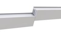 China 115lm/w LED Linear Light Fixtures 4ft 5ft Suspended Mounted LED Linear Batten Light for sale