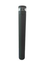 China Outdoor Light Gate Light LED Pillar Lights Garden European Bollard Light RAL7016 Dark Grey for sale