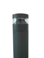 China Outdoor Light Gate Light LED Pillar Lights Garden European Bollard Light RAL7016 Dark Grey for sale