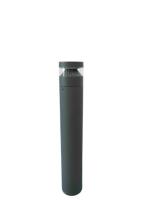 China Outdoor Light Gate Light LED Pillar Lights Garden European Bollard Light RAL7016 Dark Grey for sale