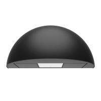China Dark Sky LED Wall Lamp IP65 Black Wall Mounted IK06 Loop-in And Loop-out for sale