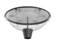 China Die-Casting alum post top urban light nema sensor Meanwell or inventronics driver for sale