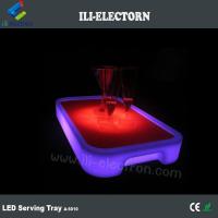 China party club used wireless control color changing illuminated electric serving tray for sale