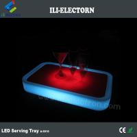China party club used wireless control color changing illuminated electric serving tray for sale