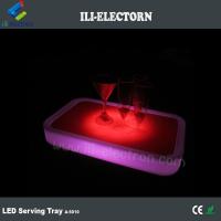 China party club used wireless control color changing illuminated electric serving tray for sale