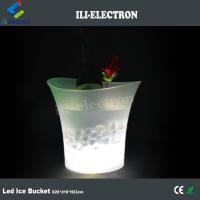 China Hot seller plastic led champagne ice bucket for sale