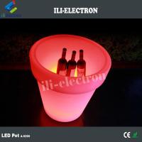China Color Changing Rechargeable Led Vase Planter Touch Control for sale