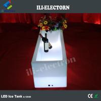 China Wireless and Portable Waterproof illuminated Long Ice Bucket for sale