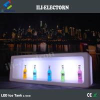 China Wireless and Portable Waterproof illuminated Long Ice Bucket for sale