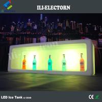 China Wireless and Portable Waterproof illuminated Long Ice Bucket for sale