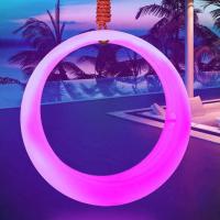 China Hotel Modern PE plastic LED RECHARGEABLE LED swing for sale