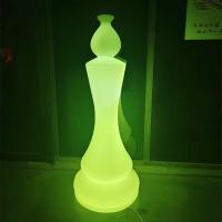 China Rechargeable Plastic Led Chess Shaped Garden Lights AC 85-265V for sale