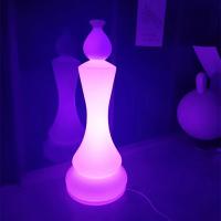 China Rechargeable Plastic Led Chess Shaped Garden Lights AC 85-265V for sale