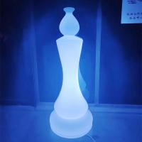 China Rechargeable Plastic Led Chess Shaped Garden Lights AC 85-265V for sale