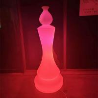China Rechargeable Plastic Led Chess Shaped Garden Lights AC 85-265V for sale
