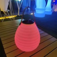 China Water Drop Shaped Portable LED Lantern 3500K For Garden Outdoor for sale