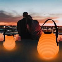 China Water Drop Shaped Portable LED Lantern 3500K For Garden Outdoor for sale