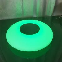 China LED UFO Shape Pool Glow Lights Solar Powered For Garden Decorative for sale