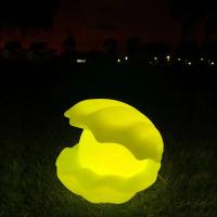 China Colorful Pool Glow Lights , RGB LED Children Night Light Seashell Shape for sale