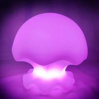 China Rechargeable Color Changing Bedside Lamp Decorative Jellyfish Style for sale