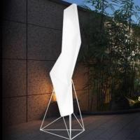 China luxurious plastic standing led floor lamps for hall for sale