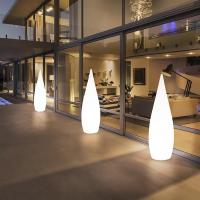 China waterproof Outdoor garden party decoration plastic led floor lamp for sale