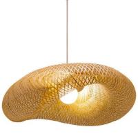China Bamboo lampshade Pendant Lamp for sale