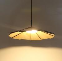 China Good quality indoor wall pendant bamboo wood bedroom rattan lamp shade handmade lamps for sale