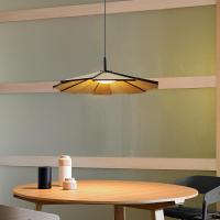 China Good quality indoor wall pendant bamboo wood bedroom rattan lamp shade handmade lamps for sale