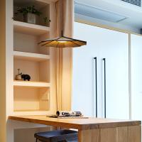 China Good quality indoor wall pendant bamboo wood bedroom rattan lamp shade handmade lamps for sale