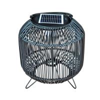 China Customized Rattan Woven Solar Lights Portable 3500K IP65 Waterproof for sale