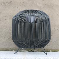China Customized Rattan Woven Solar Lights Portable 3500K IP65 Waterproof for sale