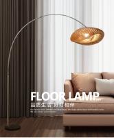 China Best Quality Modern Decoration metal standing led stand reading lamp  creative Fishing floor lamp for sale